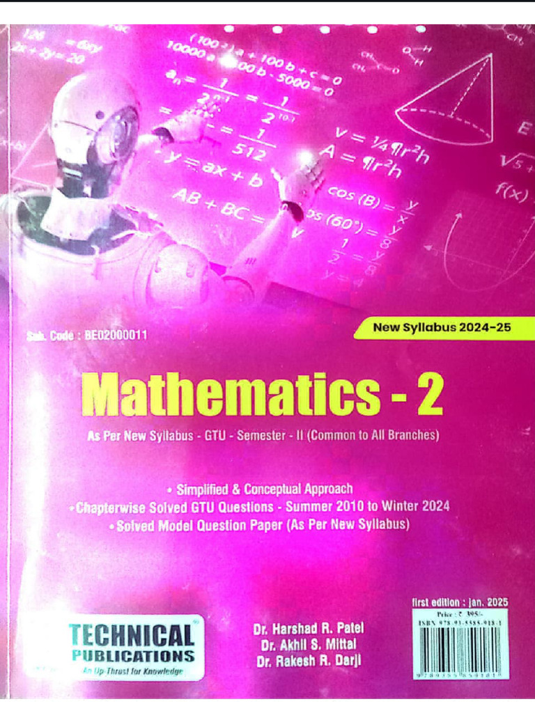 Maths-2(TB) | PDF