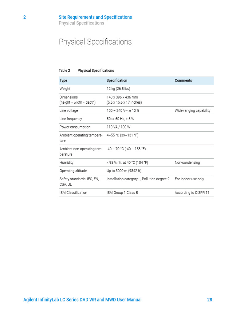 Agilent DAD WR & MWD User Manual | PDF | Electronics | Electrical ...