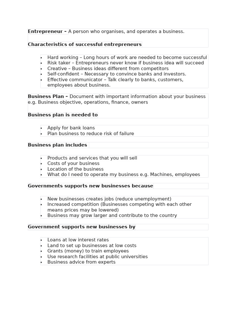 Enterprise, Business Growth and Size | PDF | Business | Entrepreneurship