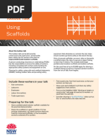 Scaffold Handover Certificate | PDF | Scaffolding