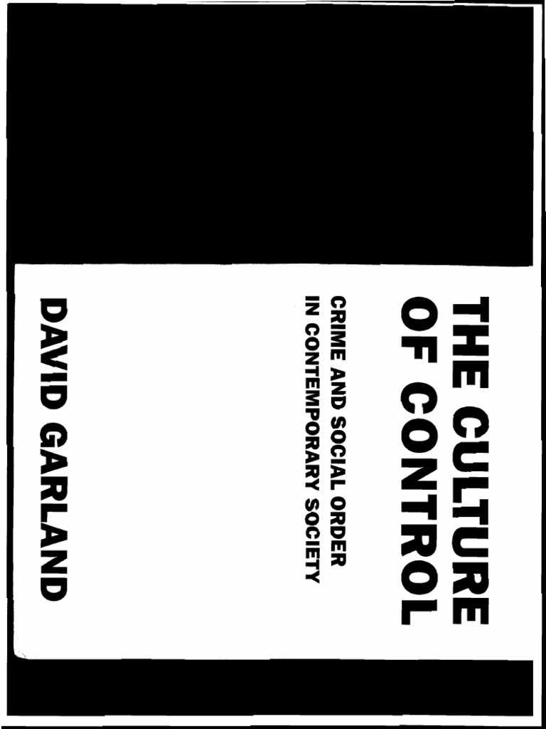 The Culture of Control | PDF