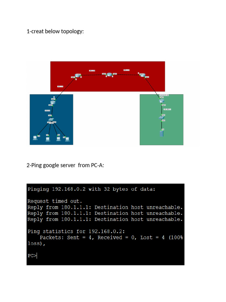 Static NAT | PDF