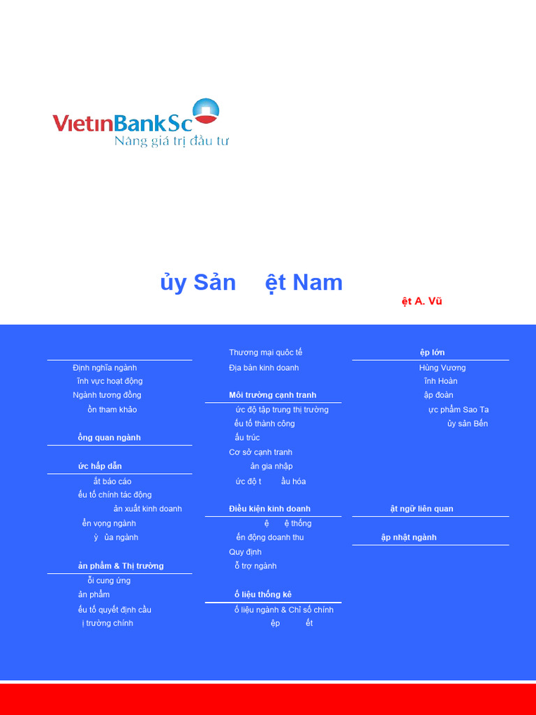 Nganh Thy SN Vit Nam | PDF