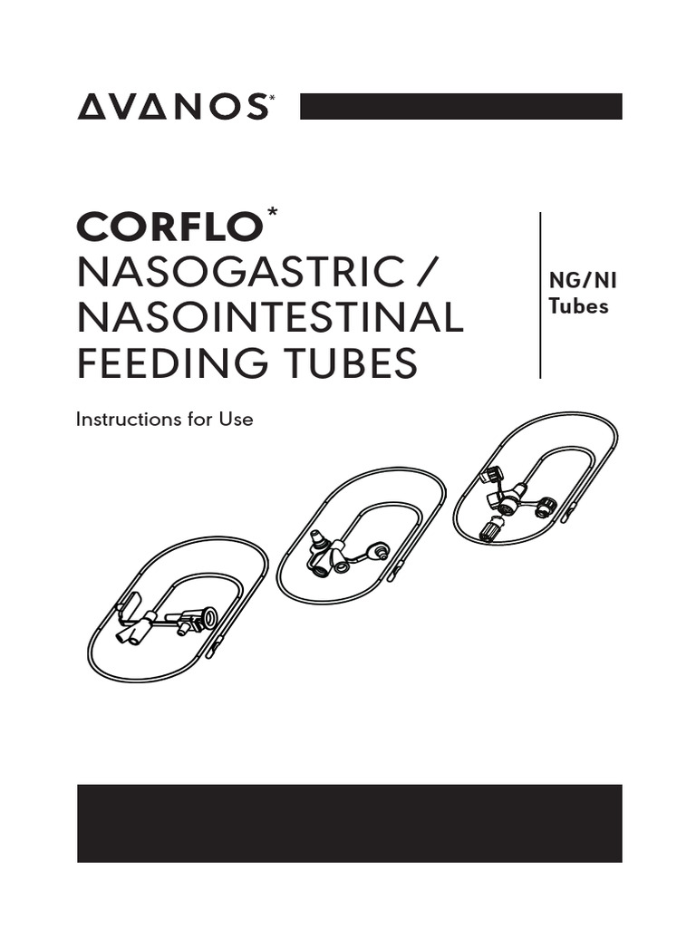 CORFLO Feeding Tube Instructions | PDF | Medical Equipment | Clinical ...