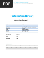 Edexcel GCSE Mathematics Linear 1MA0 ALG | PDF | Mathematics