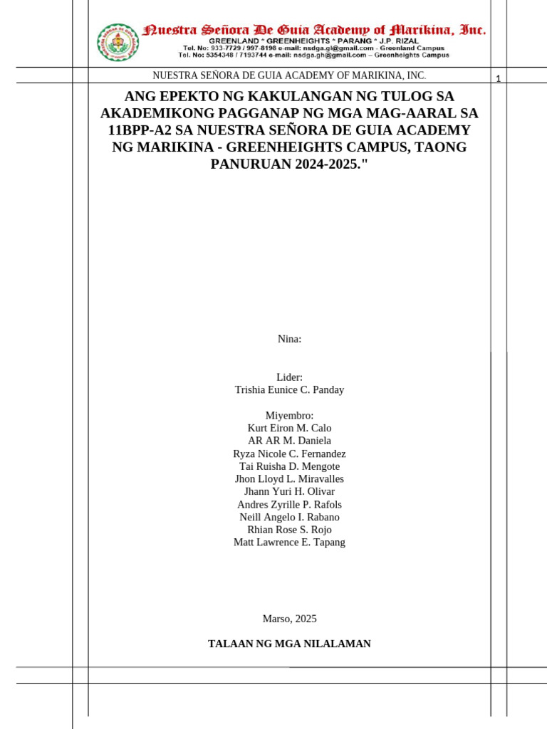 Pagbasa Paper | PDF
