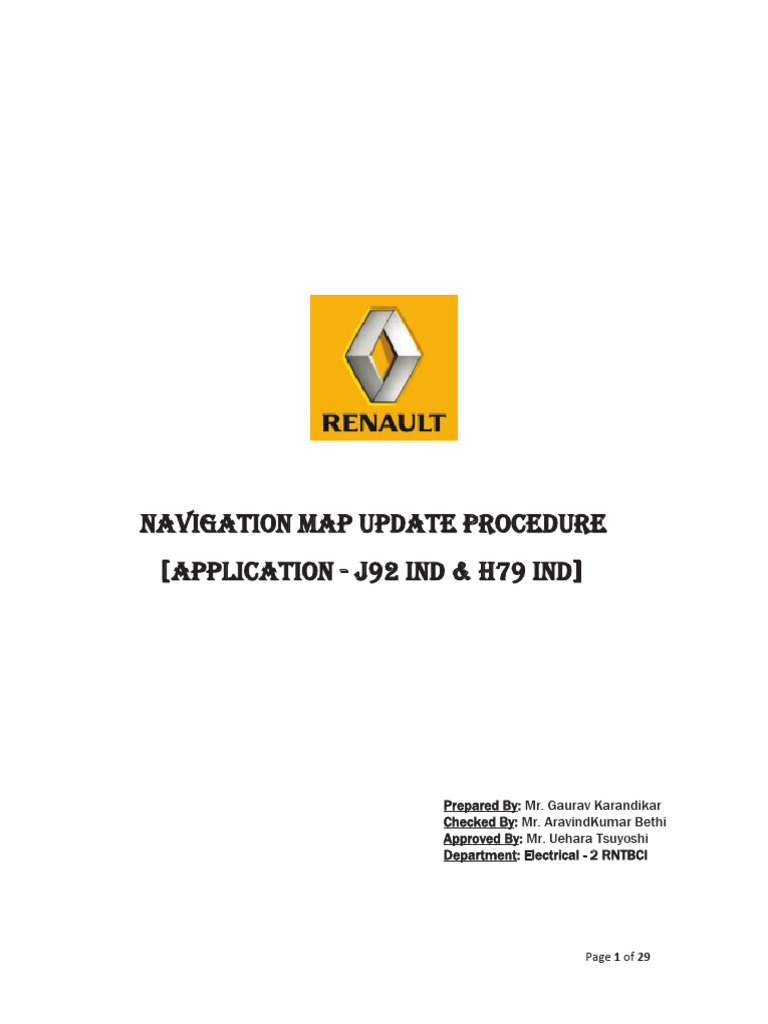 ULC - Map Update Procedure - 1 | PDF | Software | Computing