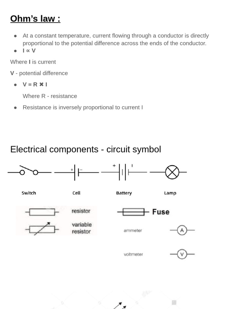 Grade8 Current Electricity | PDF