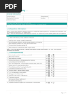 Man Basket Checklist | PDF | Crane (Machine) | Elevator