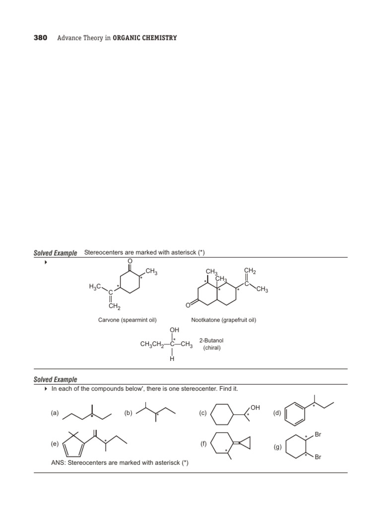 Identifying Chiral Centers in Compounds | PDF | Chirality (Chemistry ...