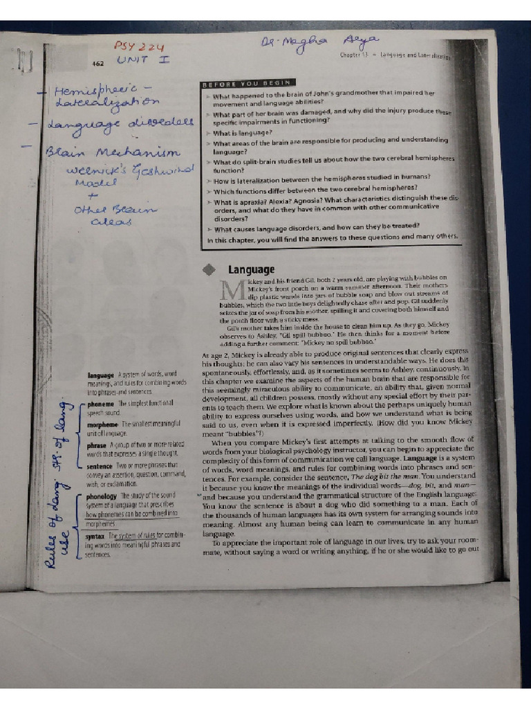 unit 1 language (1) | PDF