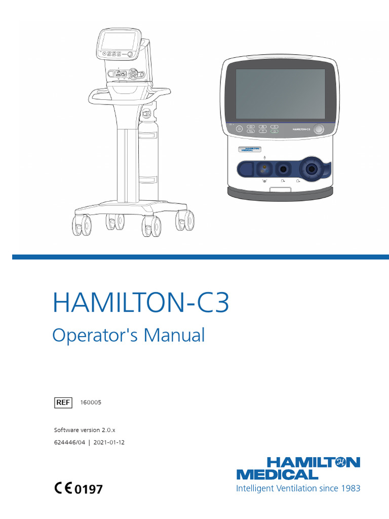 HAMILTON-C3 Manual | PDF | Fires | Pulmonology