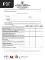 Client Citizens Satisfaction Survey Form | PDF | Business