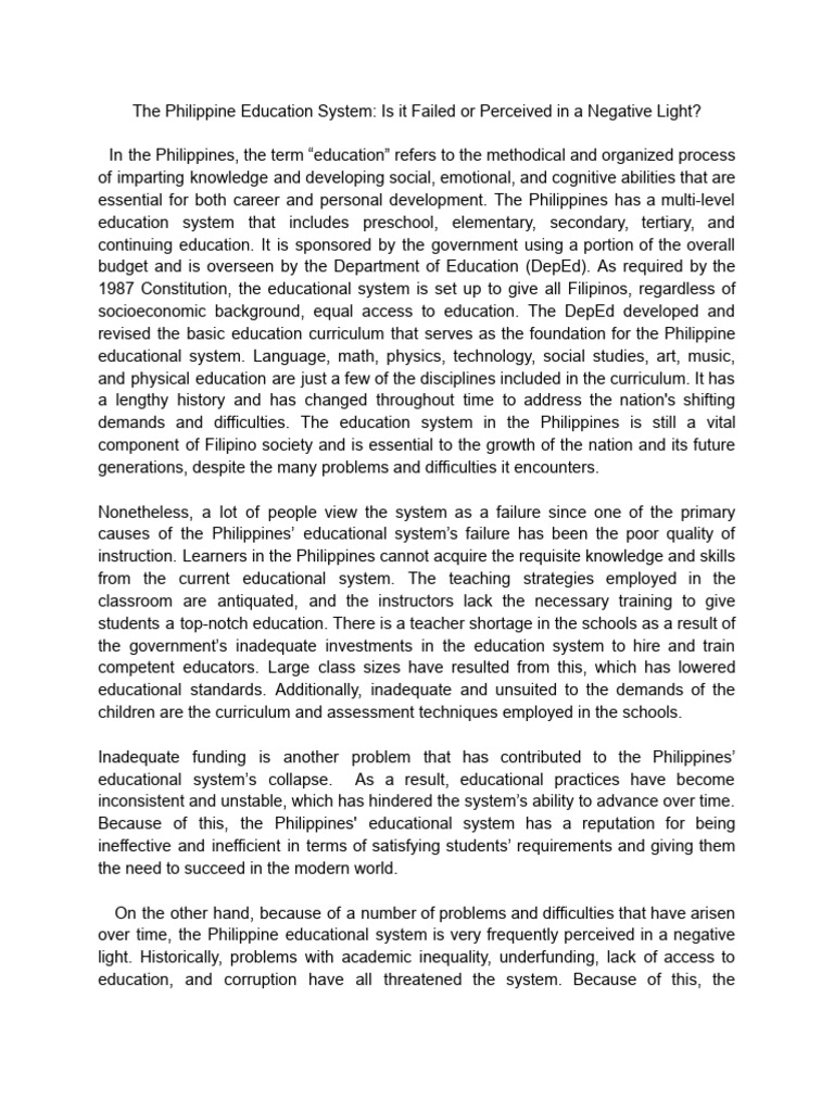 Position Paper Sample [Draft] | PDF | Teachers | Intelligence
