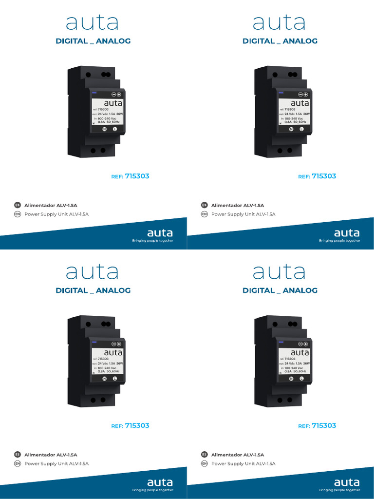 Alimentador Alv 1.5a - Es - en Hi 807 | PDF
