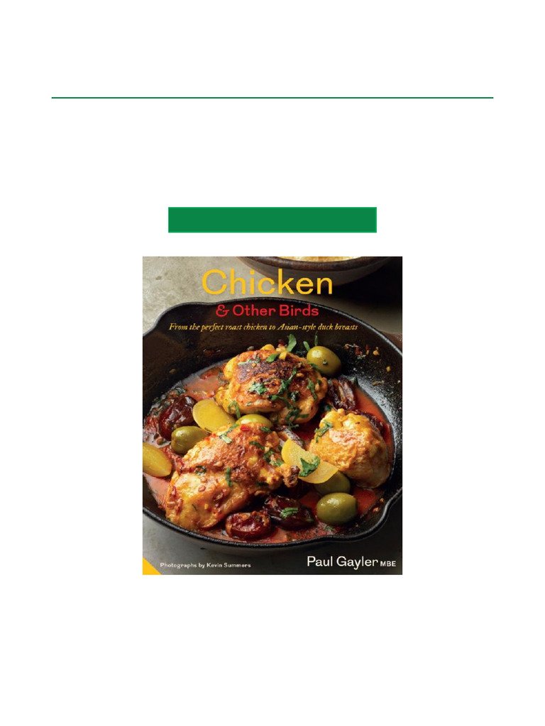 Etextbook Chicken and Other Birds From The Perfect Roast Chicken To Asian Style Duck Breasts ...