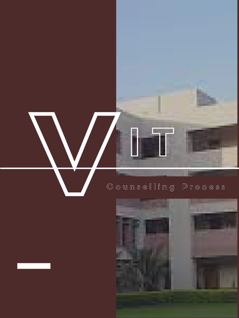 Vit Counselling Process and Cse Cutoff | PDF