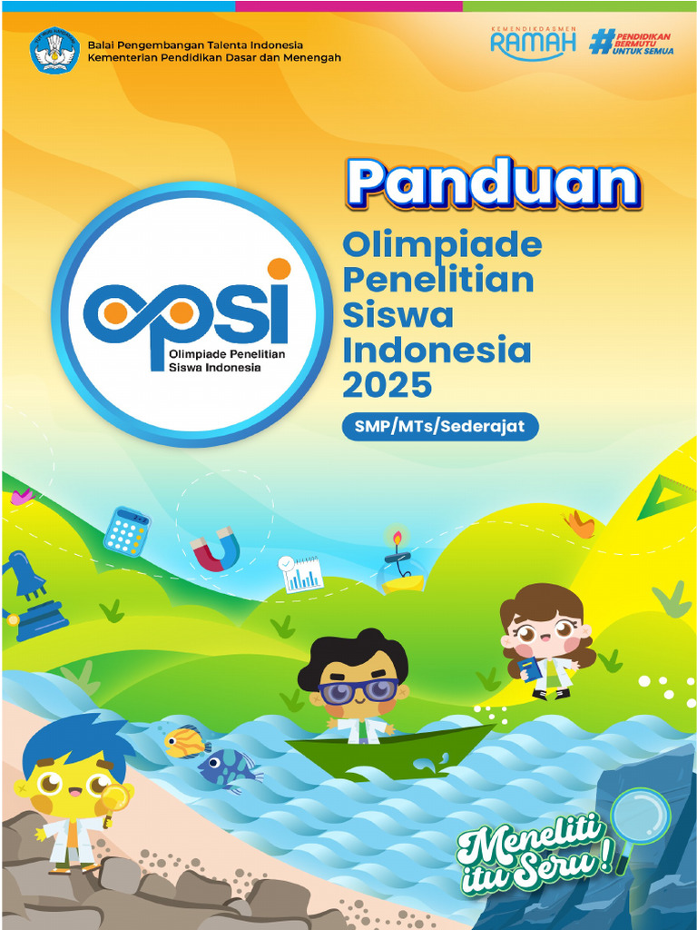 Panduan OPSI SMP Tahun 2025 | PDF