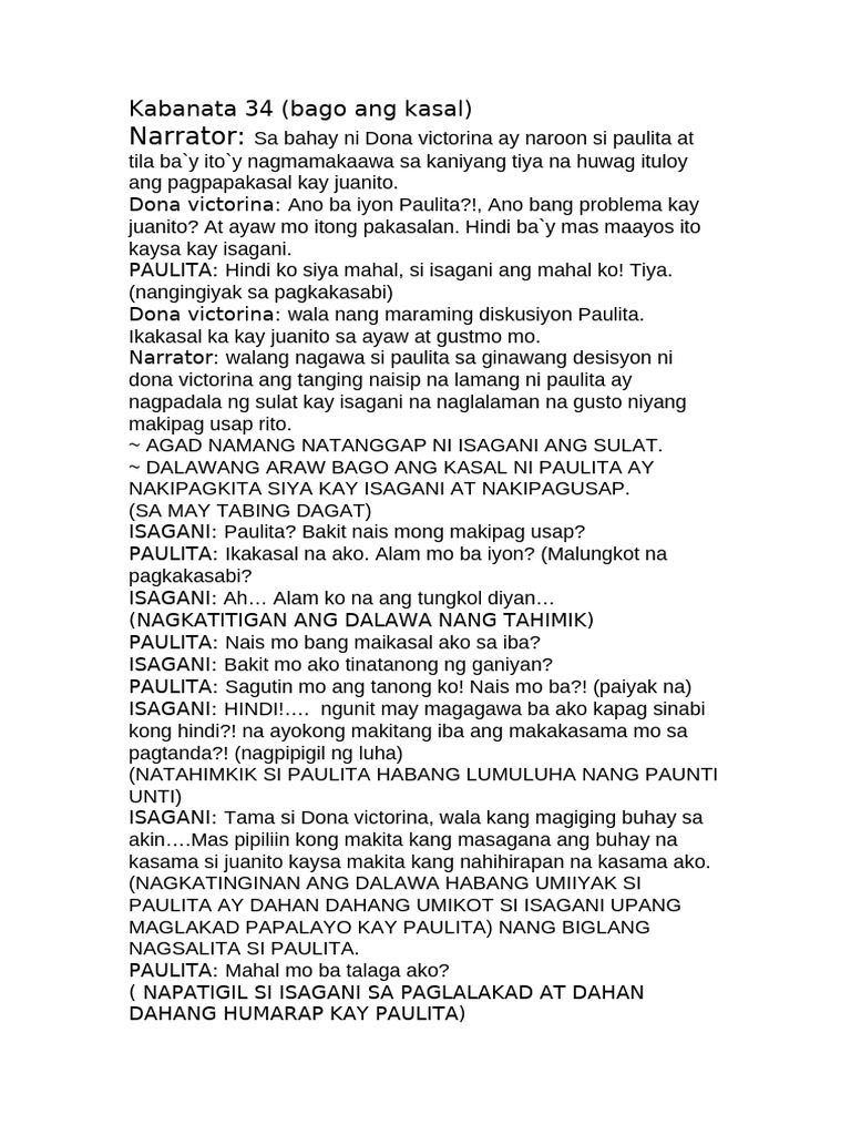 Kabanata 34 | PDF