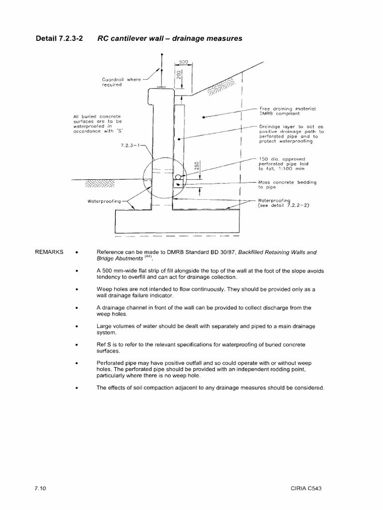 Drainge Back Fill | PDF | Drainage | Civil Engineering