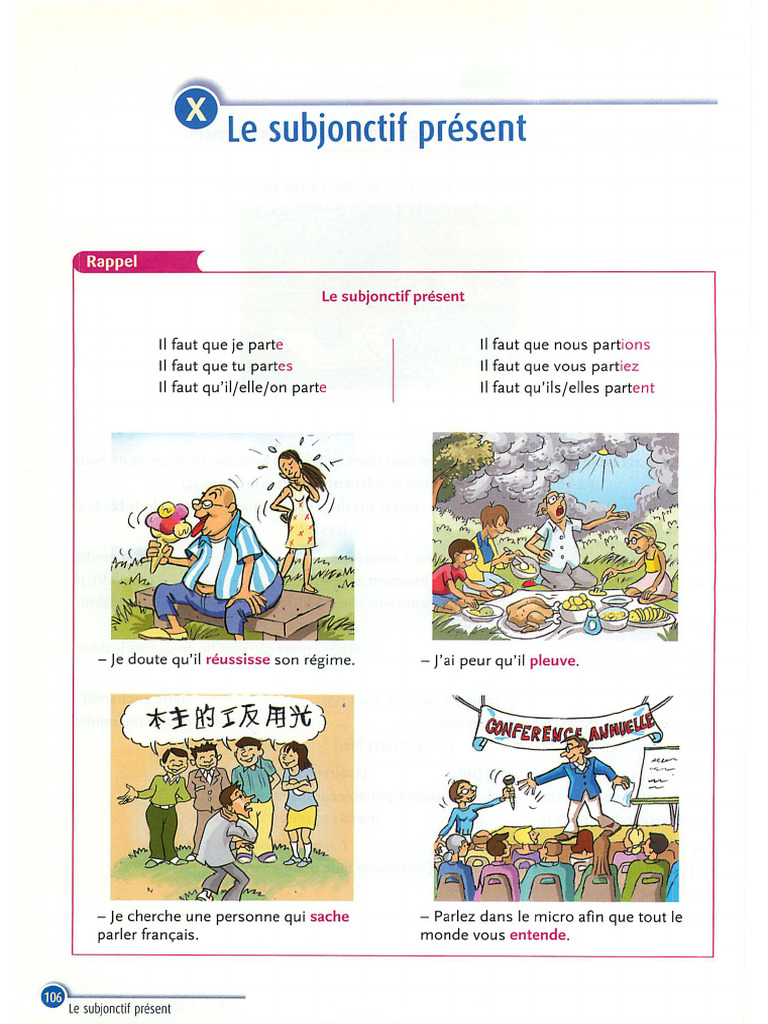 Subjonctif Exercices 2 | PDF