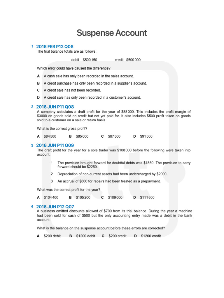 Worksheet 3 | PDF | Debits And Credits | Bookkeeping