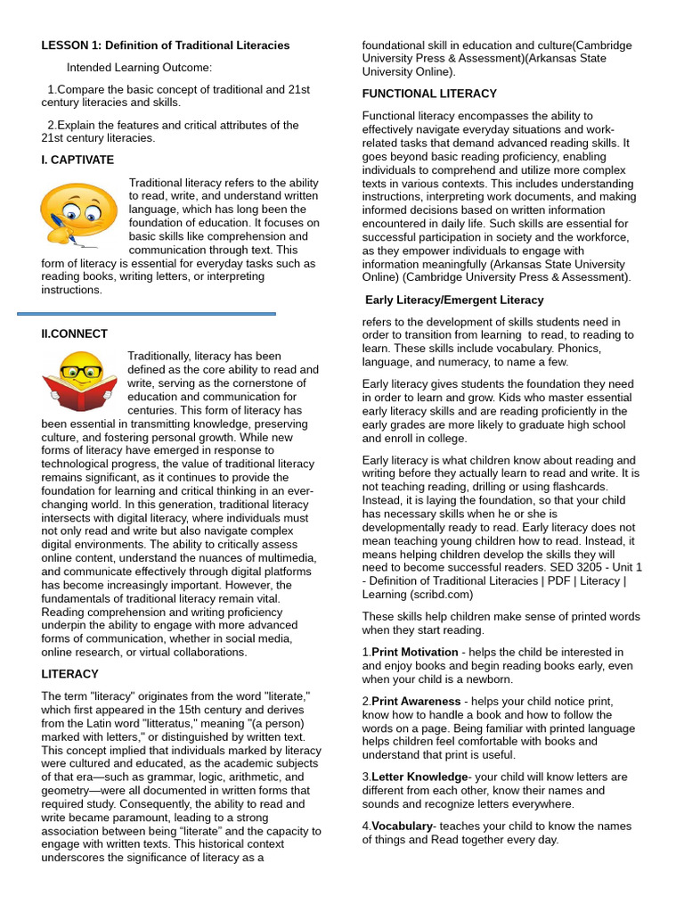 Benlac-Bsed Math 3 - Chapter 1 Lesson 1 | PDF | Literacy | Phonics