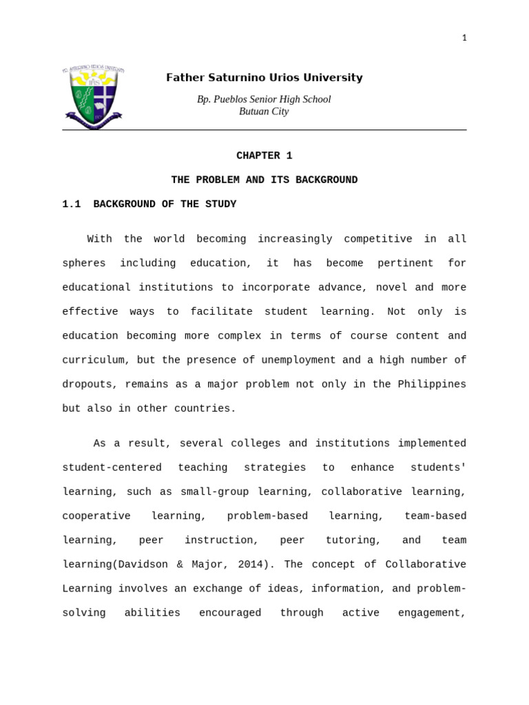Group 5 Final Paper | PDF | Learning | Methodology