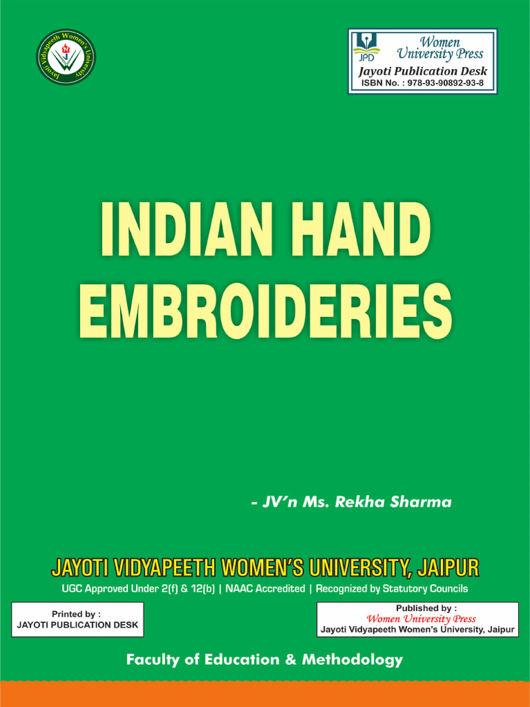 61 - FINAL - Indian Hand Embroideries | PDF | Embroidery | Appliqué