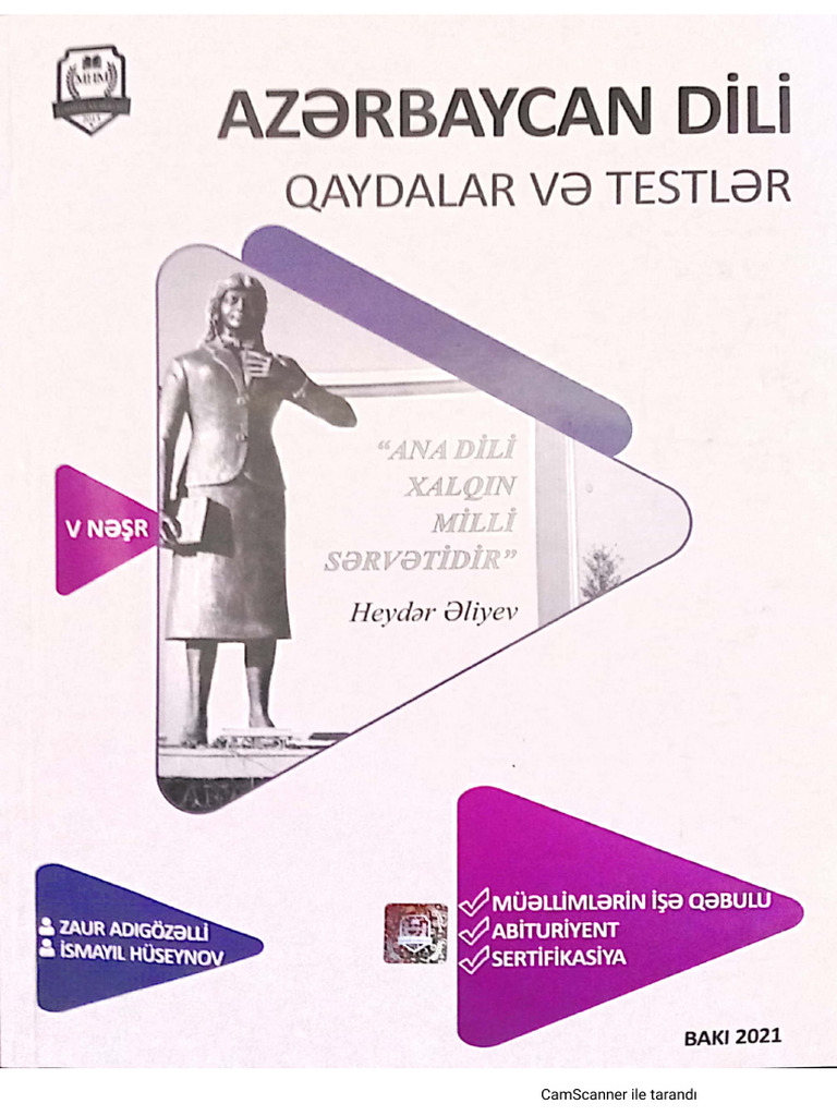 MHM Azerbaycan Dili | PDF