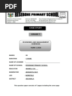 Grade 7 EMS Term 1 Revision Notes | PDF | Basic Needs | Goods