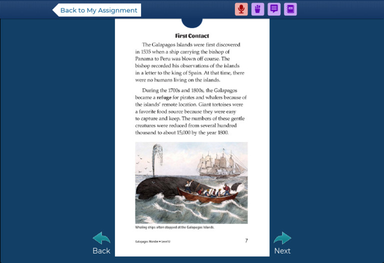 Galapagos Wonder - Kids A-Z 4 | PDF