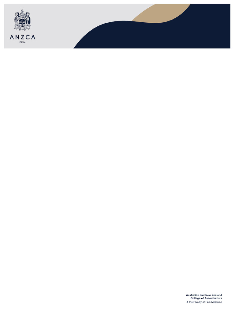 CP24 (G) Policy For The Development and Review of Professional Documents | PDF | Anesthesia ...