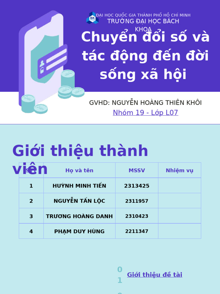 Thuyết Trình Đợt 1 - L07 - KNCN - Nhóm 19 | PDF