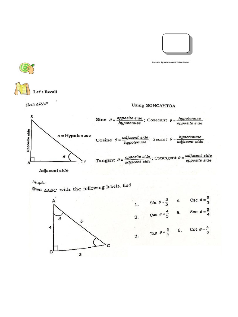 Trigonometric Functions Overview | PDF | Trigonometric Functions | Circle