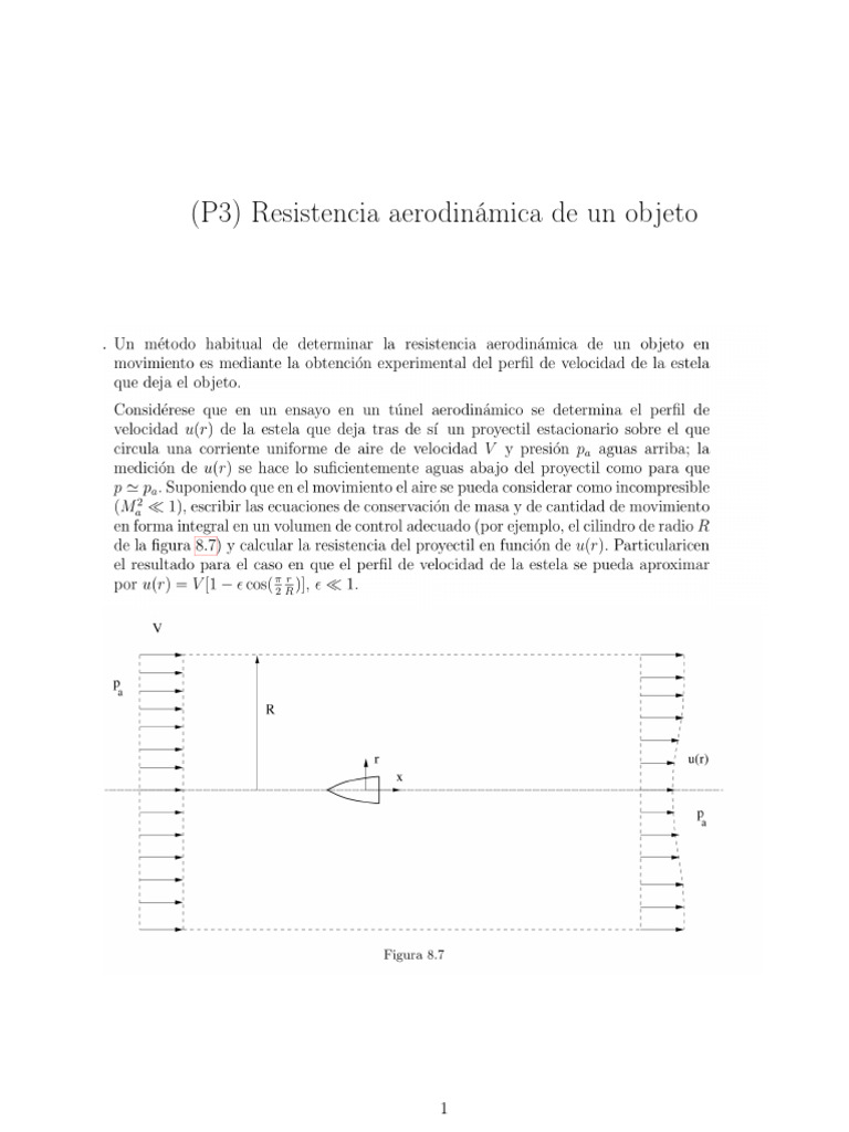 (P3) Problema Bala | PDF | Integral | Flujo