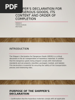 Iata Declaration Form Template Multimodal 2025 | PDF | Dangerous Goods ...