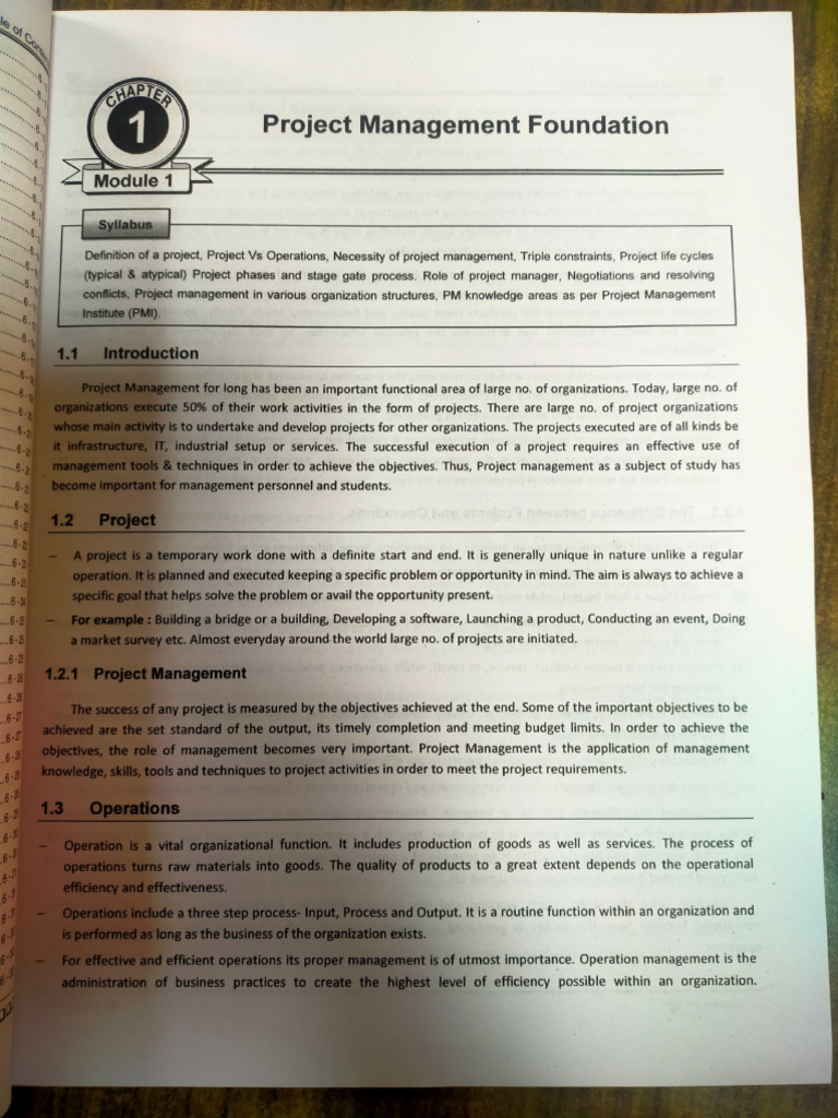 Project Management SEM 8 Techknowledge | PDF