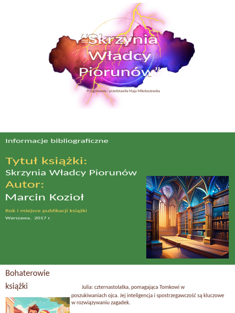 Franciszek Chuc - Skrzynia W - Adcy Pioruno - W 2 | PDF
