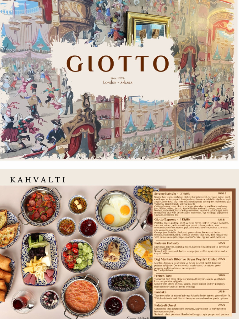 Giotto Menu C | PDF