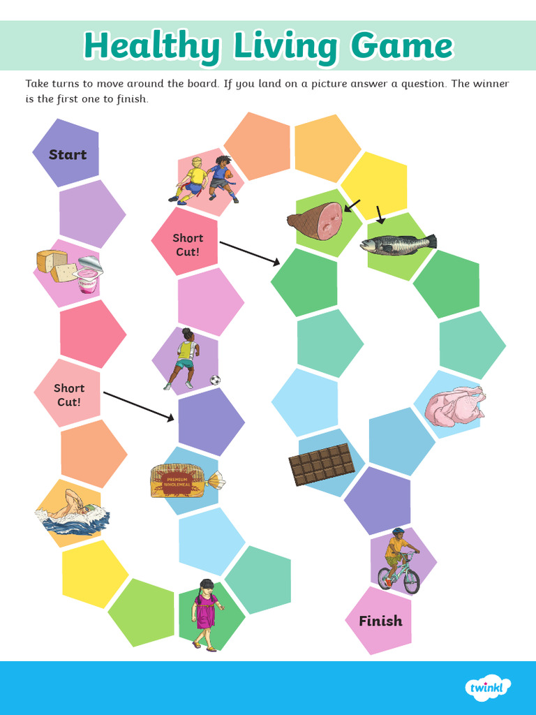 Healthy Living Game | PDF