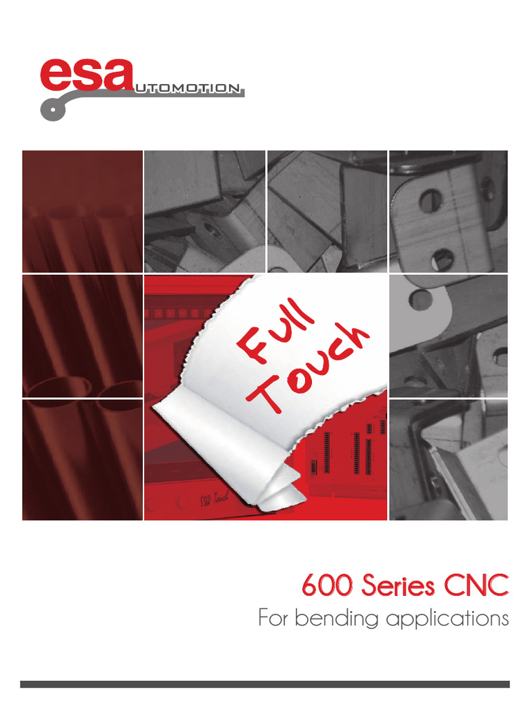 Esautomation S600 CNC for Bending | PDF | Numerical Control ...
