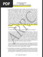 Commercial Law 2025 Bar Exam Syllabus | PDF | Corporations | Patent