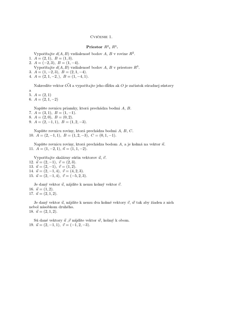 Priklady 1 | PDF
