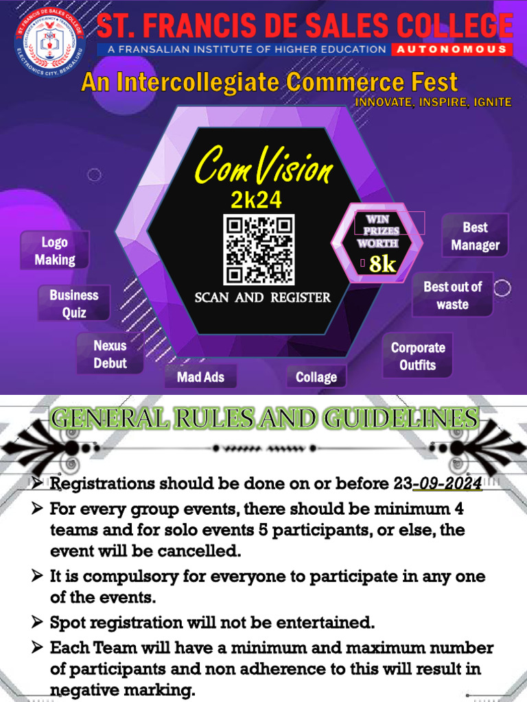 COMVISION 2k24 | PDF