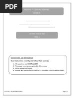 Grade 7 EMS Term 2 Test Paper | PDF | Expense | Banks