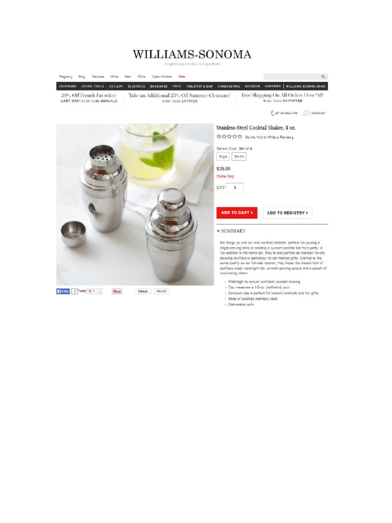 Mini Martini Shaker | PDF