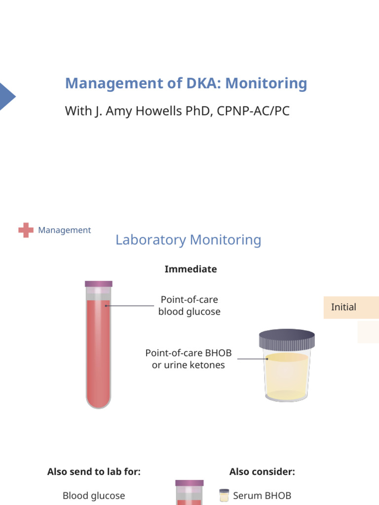 DKA Laboratory Monitoring Protocol | PDF | Blood | Medical Specialties