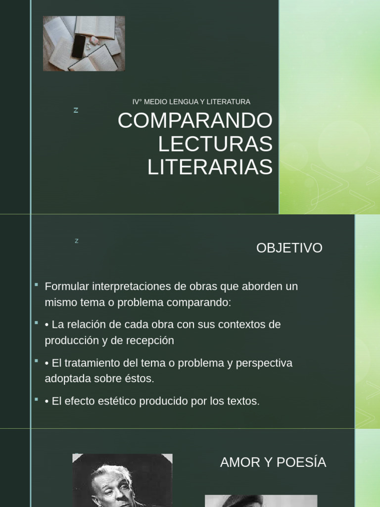Comparando Lecturas Literarias | PDF | Amor | Sonetos