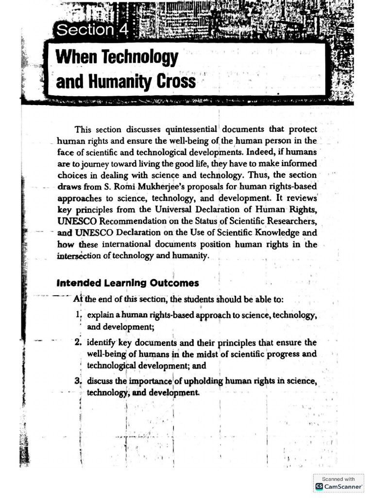 Mod. 6 When Humanity Meets Technology and Why The Future Doesnt Need Us ...